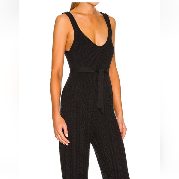 Free People | Pants & Jumpsuits | Free People Montecito Cable Sleevless Jumpsuit | Poshmark